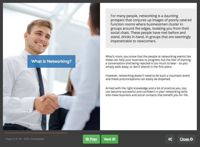 Networking Skills Training | Online Course Networking Skills Training | Online Course