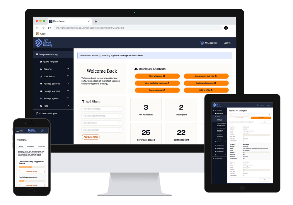 High Speed Training | Over 180 Online Courses