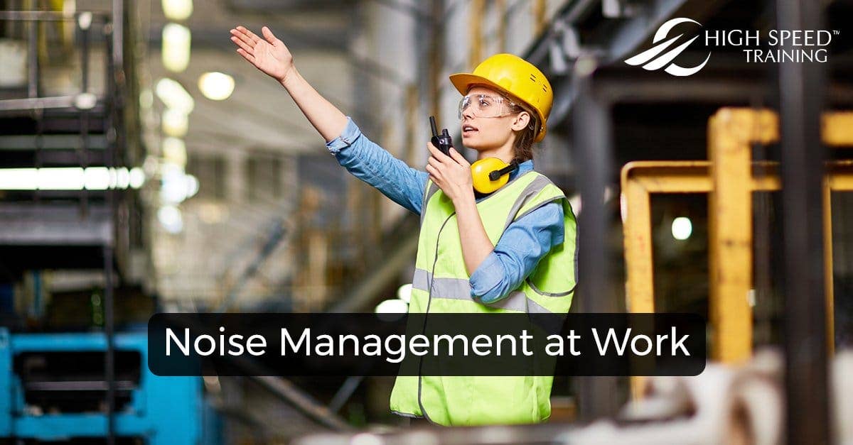 Noise Management At Work Risks And Control Measures