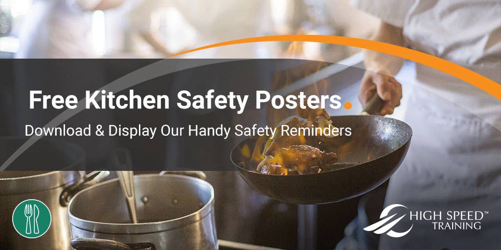 Kitchen Safety Posters Safety Poster Shop