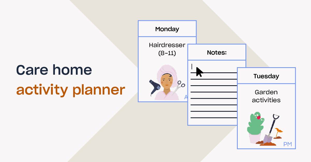 Care Home Activity Ideas | Downloadable Activities Planner