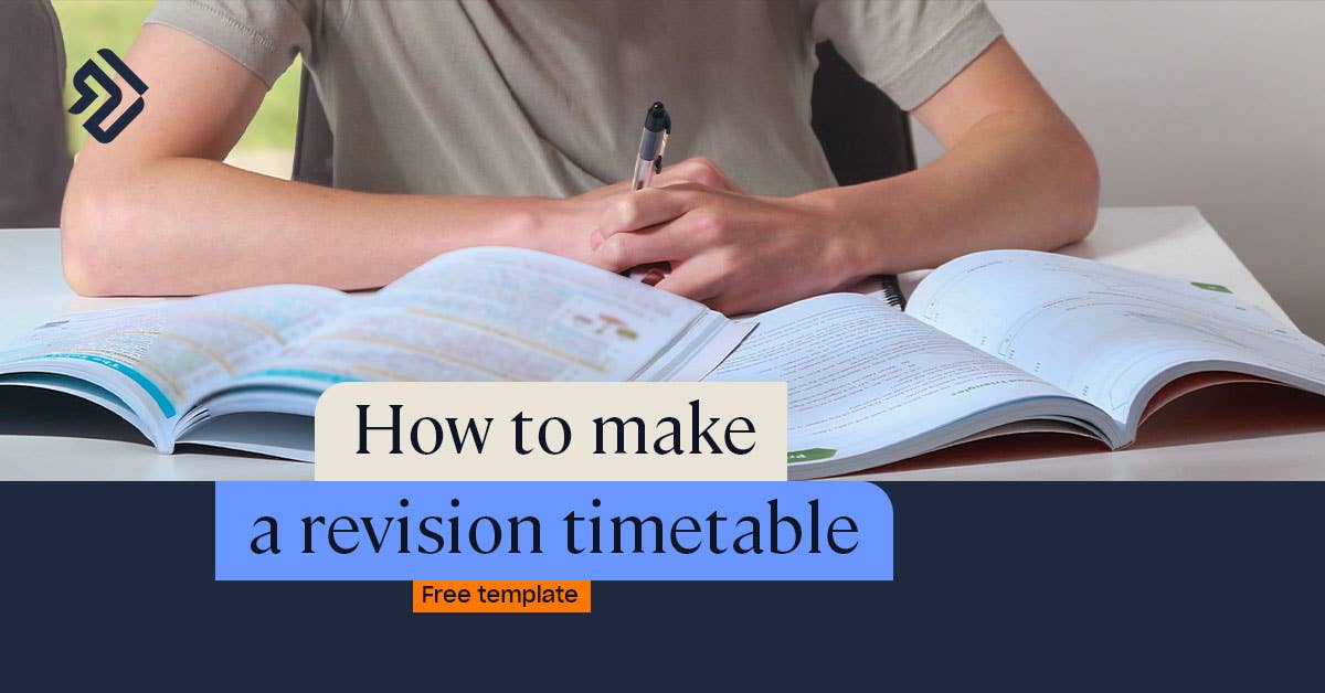 How to Make a Revision Timetable | Free Template & Example
