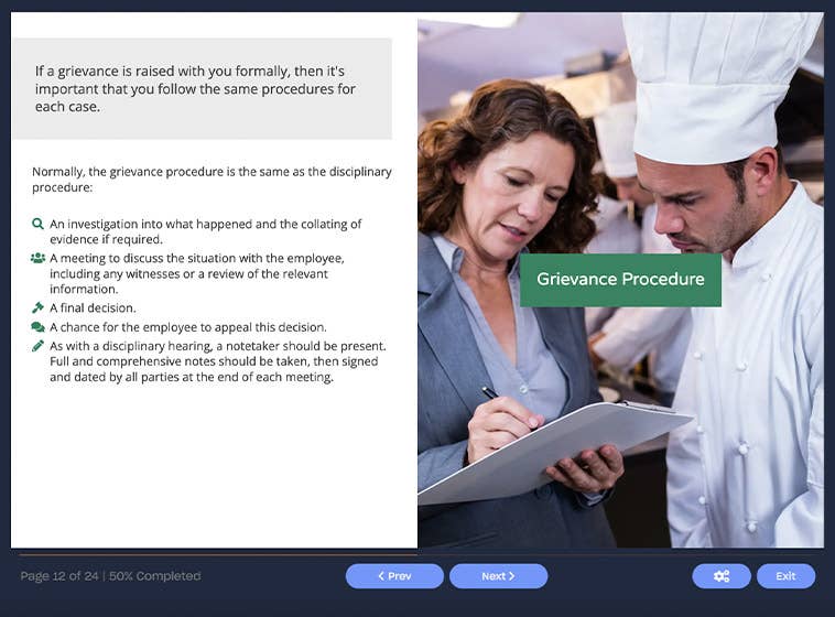 Disciplinary & Grievance Training For Managers | Online Course