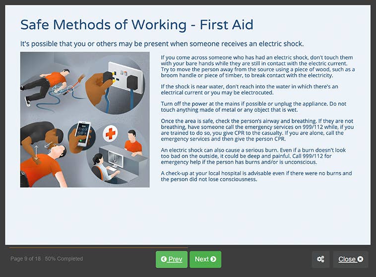 Electrical Safety Training | Online Electrical Awareness Course