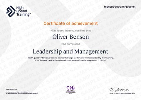 Online Leadership & Management Course | Training & Certificate