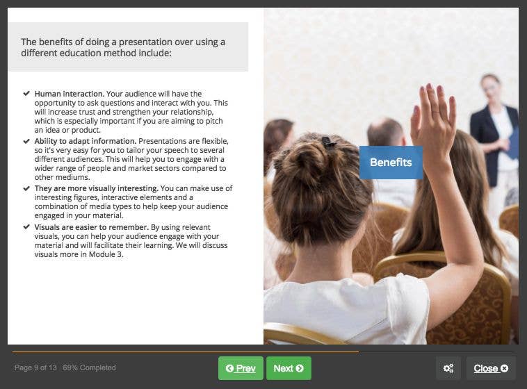 Presentation Skills Online Training Course