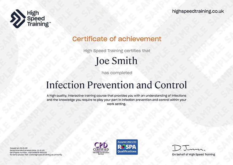 Infection Control Course | Online IPC Training & Certification