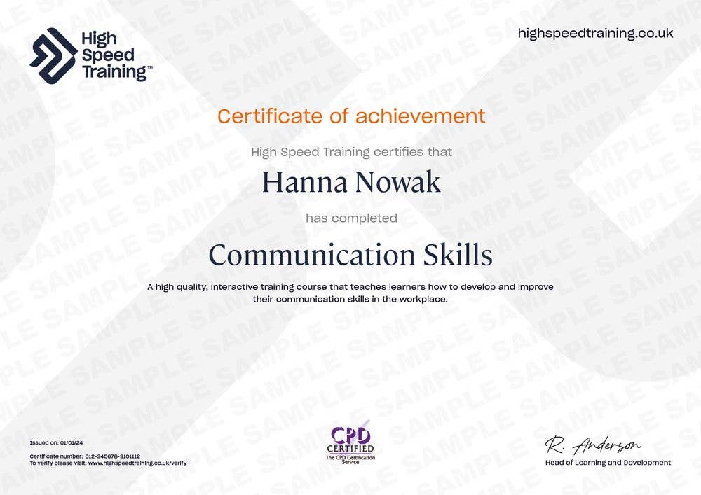Communication Skills Training | Online Course & Certification