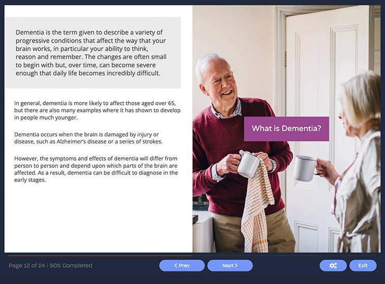 Dementia Awareness Training | Online Course