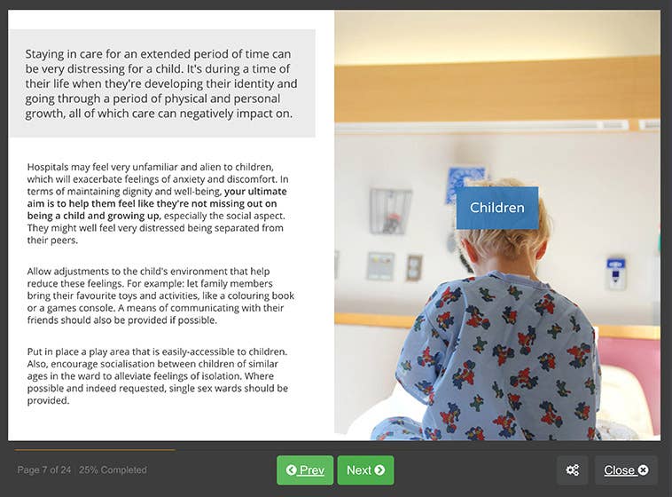 Online Dignity In Care Training Course | High Speed Training