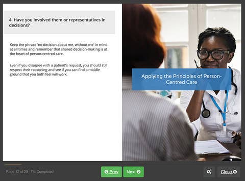 Person-Centred Care Training | Online Course