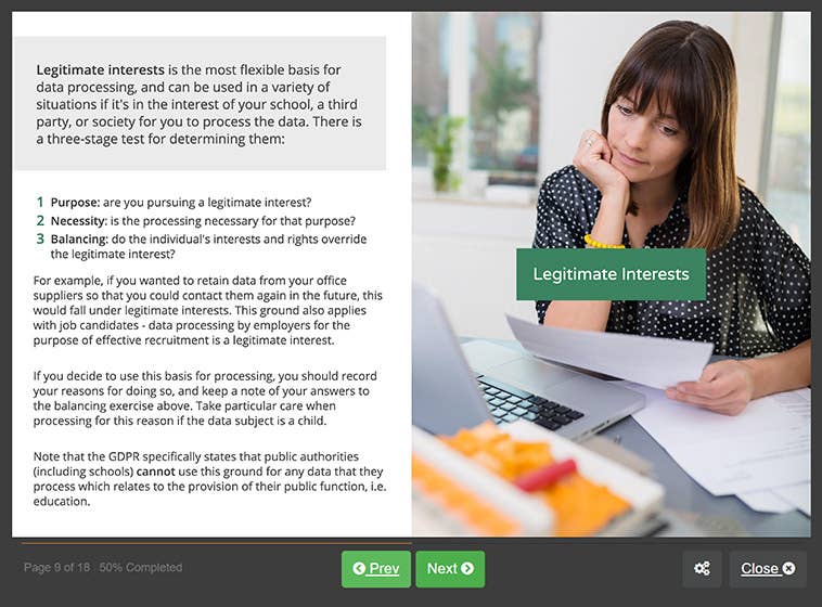 Data Protection For Schools | Online Training Course