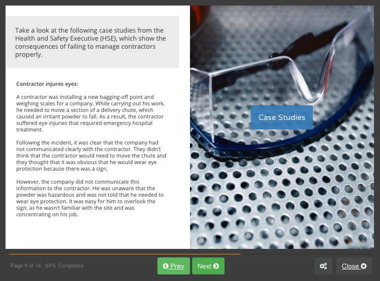 Managing Contractors Training