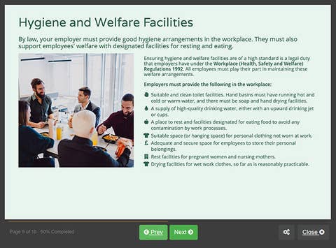 Level 1 Health & Safety Training Course | Online Certification