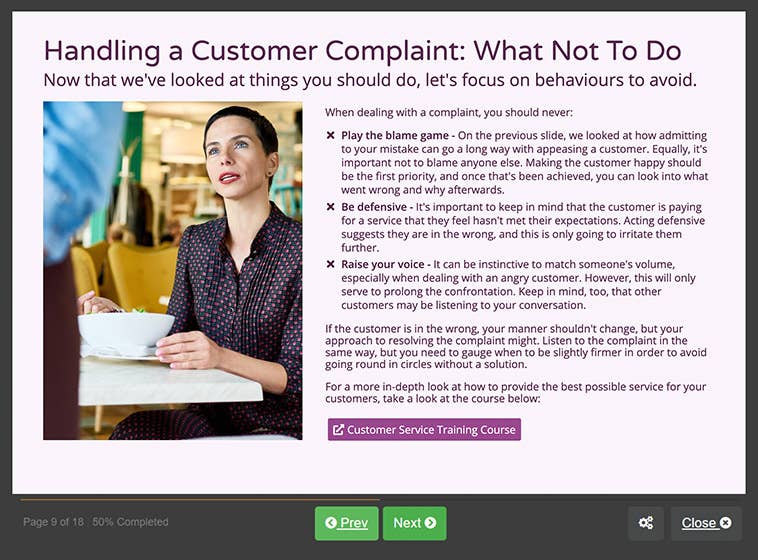 Managing Customer Conflict In Hospitality | Online Training Course