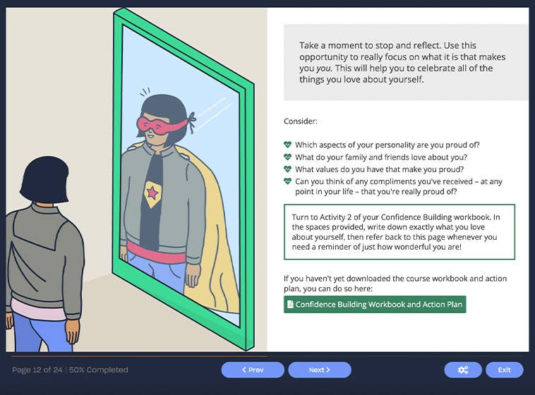 Confidence Building | Online Training Course & Certification
